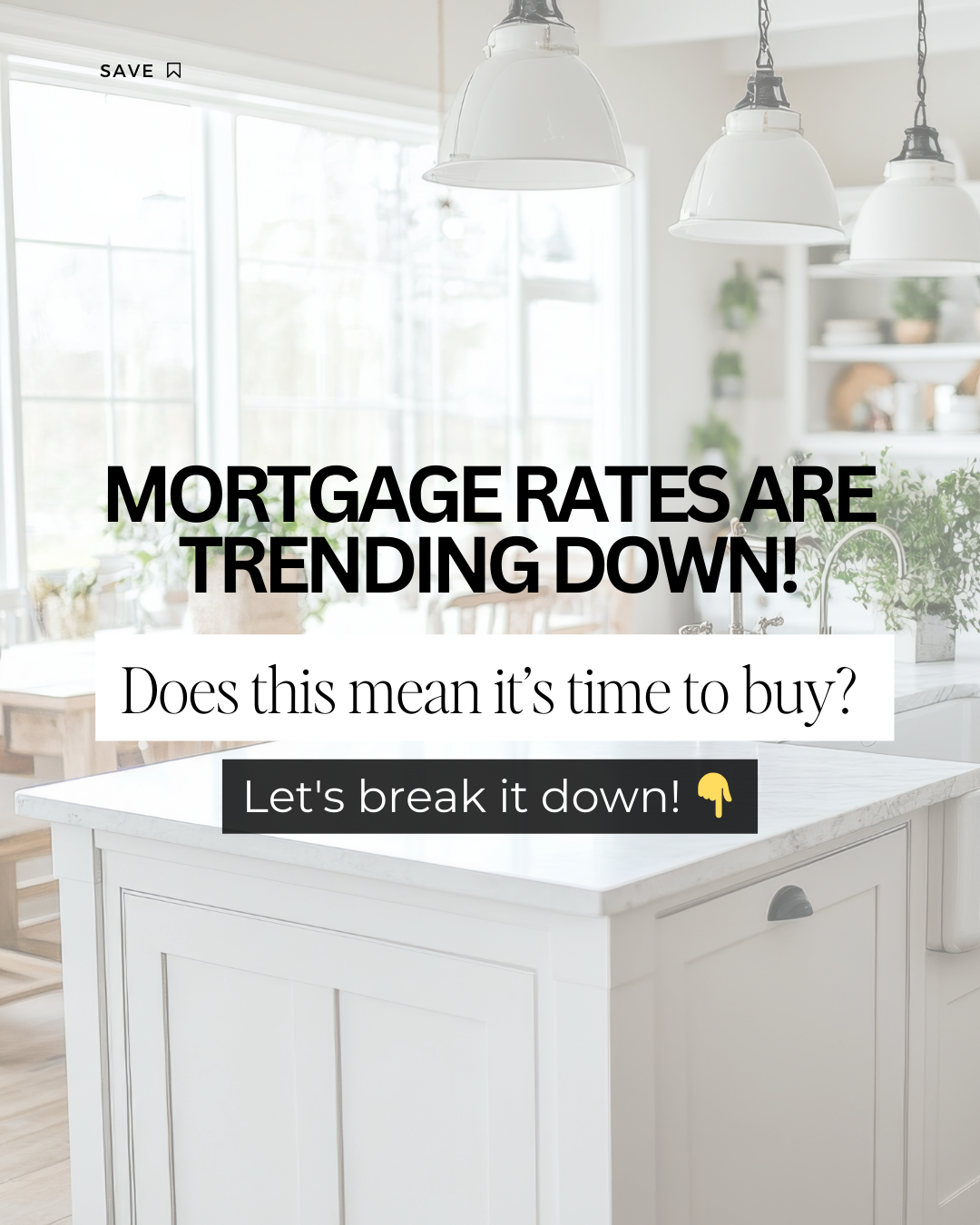 Mortgage rates are DROPPING!